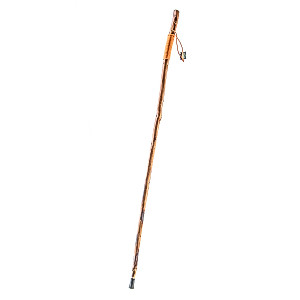 SE Walking/Hiking Stick with Orange Paracord, 440 lb Pull Capacity, 55" - WS636-55OR