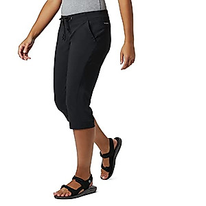 Columbia Women's Anytime Outdoor Capri Pants, Black, 16x18