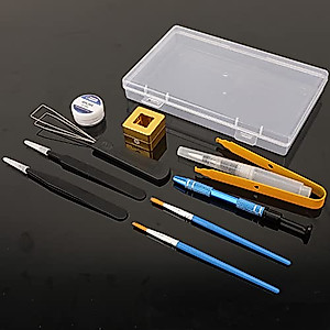 Panjshirv Mechanical Keyboard Switch Lubrication Tool Set Cherry Gateron Invyr TTC Kailh Switch Opener Lubrication Tool