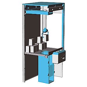 Hasegawa FA09 1/12 Figure Accessory Series Crane Game Plastic Model