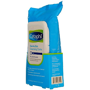 Cetaphil Gentle Skin Cleansing Cloths, 25 sheets (Pack of 4)