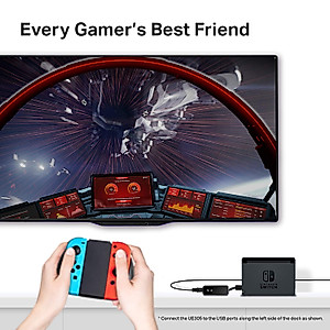 TP-Link USB to Ethernet Adapter (UE305), Foldable USB 3.0 to Gigabit Ethernet LAN Network Adapter, Supports Windows,Linux, Apple MacBook, Surface