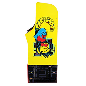 Arcade1UpBandai Namco Entertainment Legacy Edition Arcade Machine, 4-Foot —12-in-1 Pac-Man Arcade Game Machine for Home, 17” Color LCD Screen —Includes Custom Arcade Game Riserand Light-Up Marquee