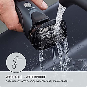 Panasonic ARC5 Electric Razor for Men with Pop-up Trimmer, Wet Dry 5-Blade Electric Shaver with Intelligent Shave Sensor and 16D Flexible Pivoting Head - ES-LV67-K (Black)