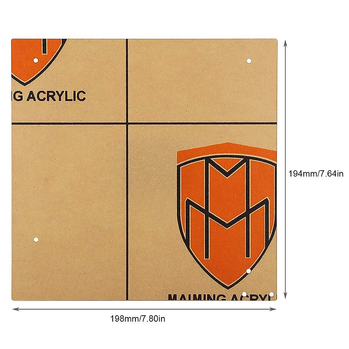 Acrylic Frame Open Transparent Fashion DIY Base Stand Suitable for ITX Motherboard,Overlock Computer Case Base Can accommodate high Performance PC