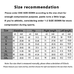 Hotfiary 2 Pack Men’s Compression Pants 3/4 One Leg Compression Tights Athletic Base Layer for Running Basketball Sports