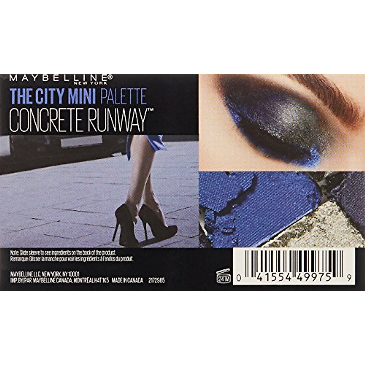 Maybelline New York Makeup The City Mini Eyeshadow Palette, Concrete Jungle Eyeshadow, 0.14 oz