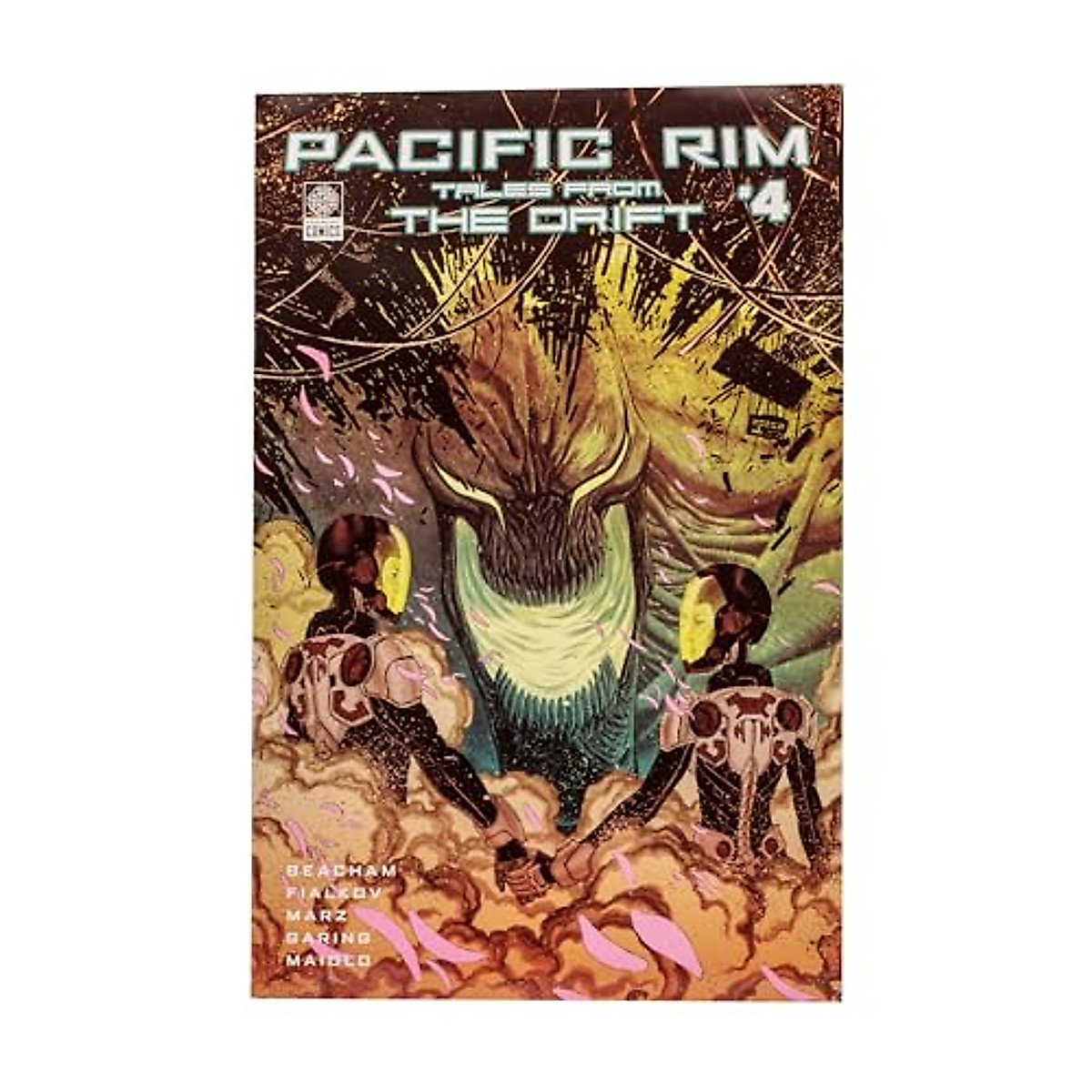 Pacific Rim McFarlane Toys Striker Eureka (Jaeger) 4" Scale Figure Playset with Comic