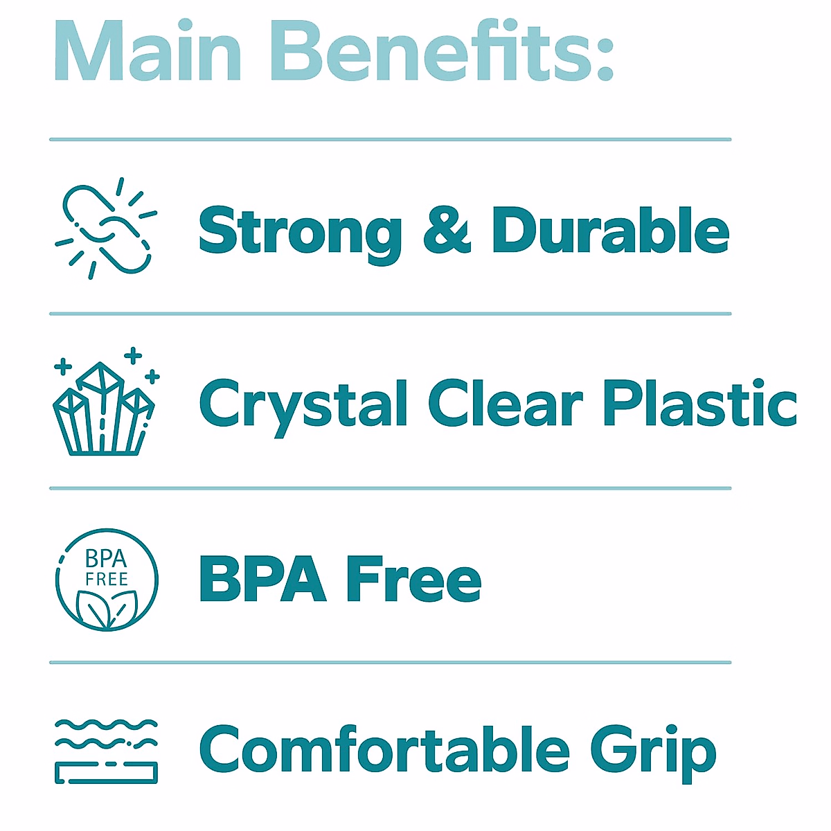 [100 Pack] 3 oz. Clear Plastic Cups, Small Disposable Bathroom, Mouthwash Polypropylene Cups