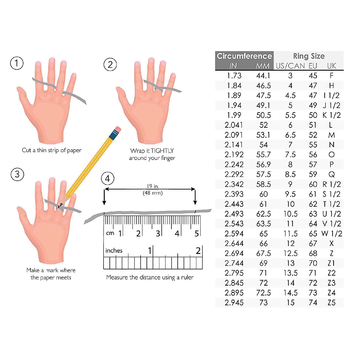 1 Carat Princess Cut Cubic Zirconia Sterling Silver 925 Wedding Engagement Ring Band Set 8