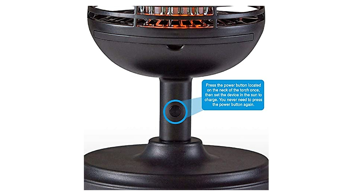 PIC Solar Insect Killer Torch - Efficient Bug Zapper