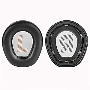 Geekria QuickFit Replacement Ear Pads for JBL Quantum ONE Wireless Headphones Ear Cushions, Headset Earpads, Ear Cups Cover Repair Parts (Black)