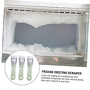 Yardwe 24 pcs Refrigerator Frost Removal Shovel Windshield Snow ice Removal Refrigerator ice Scraper Window Snow Scraper Cleaning Tools Refrigerator for car Squeegee for car Ice Shovel