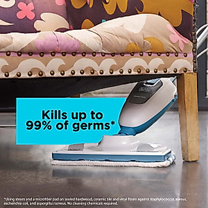 BLACK+DECKER Steam Mop, White (HSM13E1)