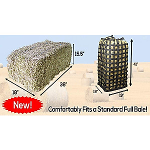 Derby Originals XL Go Around Slow Feeder Horse Hay Bag with Super Tough Bottom and 1 Year Warranty, Royal Blue, 71-7132RBL