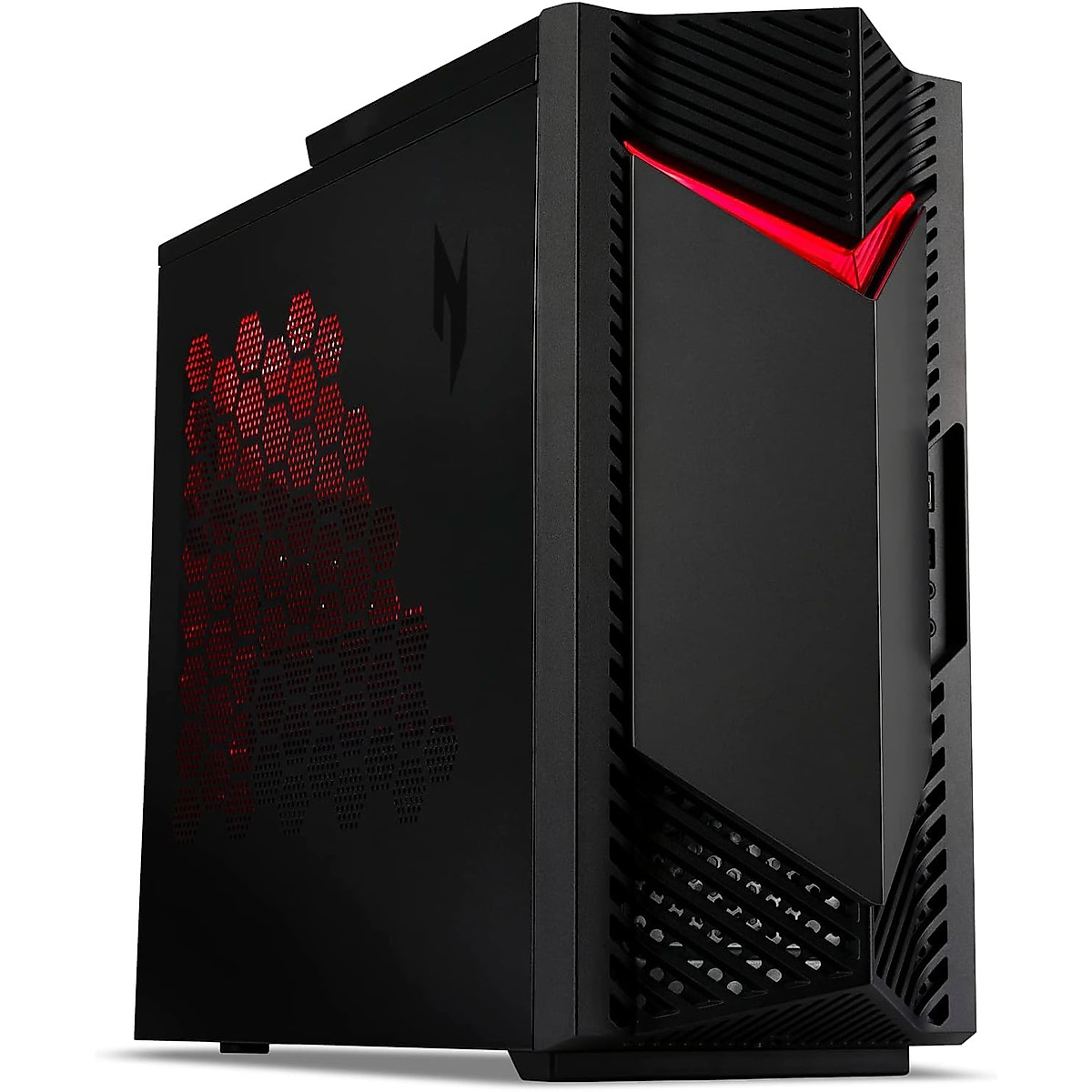 Acer Nitro 50 N50-650-UR13 Gaming Desktop | 13th Gen Intel Core i5-13400F 10-Core Processor | NVIDIA GeForce RTX 3060 | 16GB 3200MHz DDR4 | 512GB SSD | 1TB HDD | Intel Wi-Fi 6E AX211 | Windows 11 Home