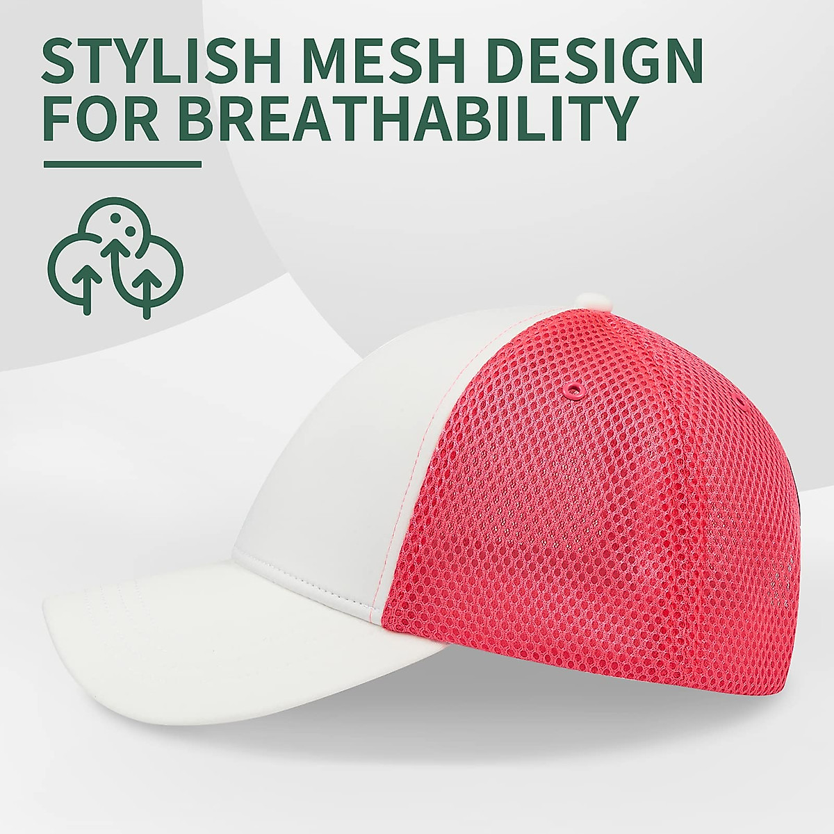 zowya Quick Drying Outdoor Sport Hat Unstructured UPF40+ Running Cap for Men Women Waterproof Breathable Charcoal Gray