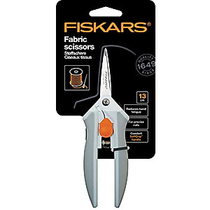 Fiskars 1905001001 Softouch Scissors, 5 in. Length, 1-3/4 in. Cut
