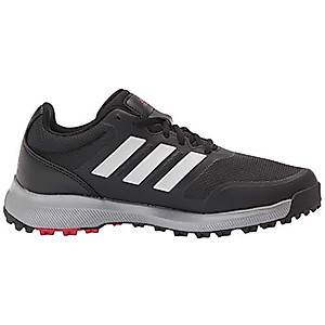 adidas mens Tech Response Spikeless Golf Shoe, Black, 9.5 Wide US
