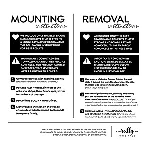 4x6 Inch Employees Must Wash Hands Funny Designer Sign ~ Ready to Stick, Lean or Frame