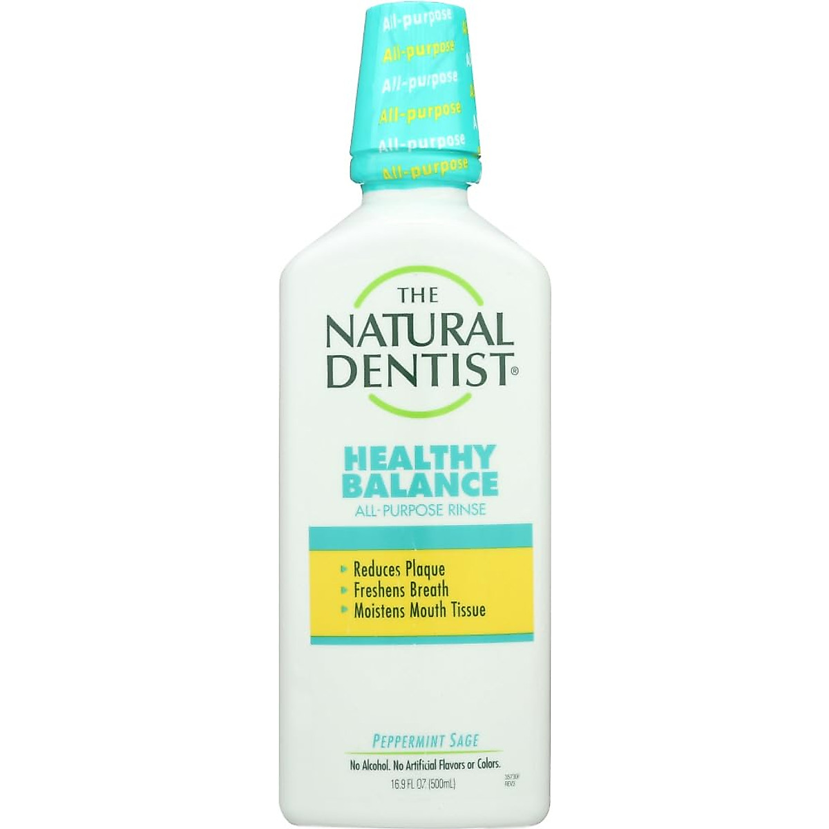 The Natural Dentist Healthy Balance All Purpose Rinse 16.9 oz (Pack of 2)