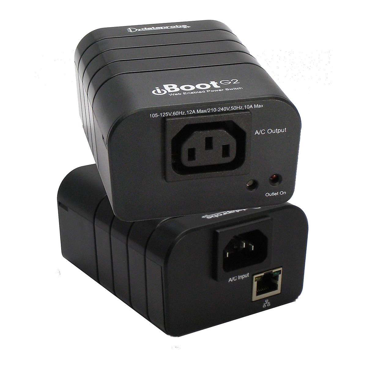 Dataprobe iBoot-G2 Web Power Switch, 110/220 VAC Operation, Remote Power Switch, Remote Rebooting Device via Ethernet Power Switch with Sophisticated Automation