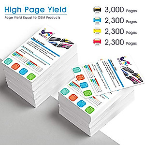 ONLYU No Chip Compatible Toner Cartridge Replacement for Brother TN227 TN-227 TN227BK TN223 TN 227 for HL-L3210CW HL-L3230CDW HL-L3270CDW HL-L3290CDW MFC-L3710CW MFC-L3750CDW MFC-L3770CDW - 4 Pack