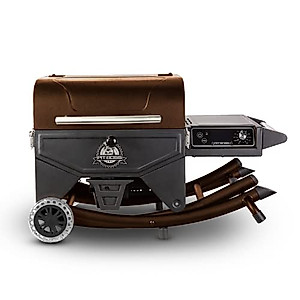 PIT BOSS Mahogany 260 Portable Wood Pellet Grill (PBPEL26010570)