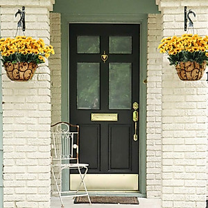 4 PCS Artificial Sunflower Small Silk Flowers with 22 Fake Sunflowers Heads Small Daisy Mums with Stems Realistic Flowers for Outdoors Yellow Flowers Artificial for Decoration Centerpieces Wedding