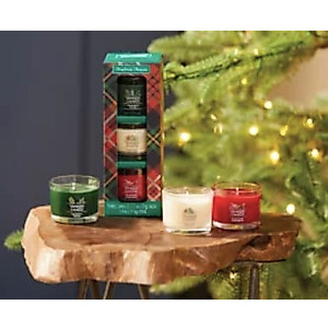 Yankee Candle Mini Sample Size Classic Tumbler Glass Jars — Set of 3 Assorted Scents — 2 Inches - 1.3 oz Each