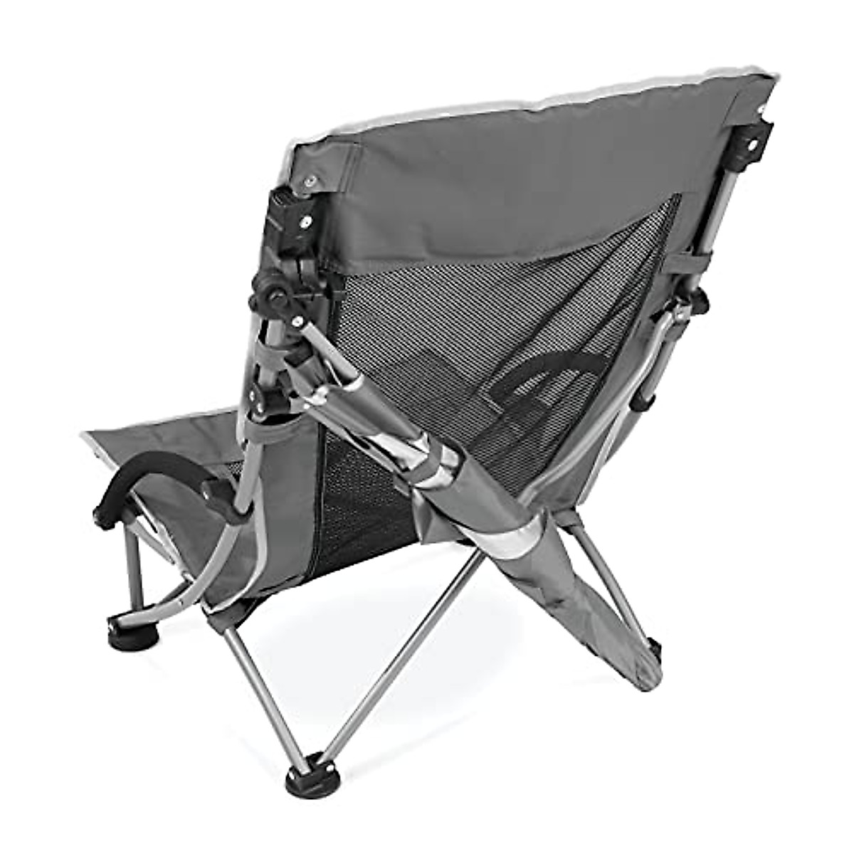 Sport-Brella Beach Chair with UPF 50+ Adjustable Umbrella, Grey