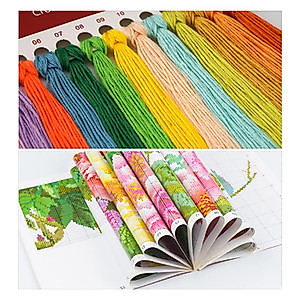 Stamped Cross Stitch Kits, Christmas Christmas Stocking, Printed Cross Patterns, Embroidery Crafts Needlepoint Kit, Beginners Starter Kits, DIY Handmade Gifts 11CT 3 Strands 16x20 inch