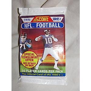1991 Score Series I NFL Football Trading Card Pack