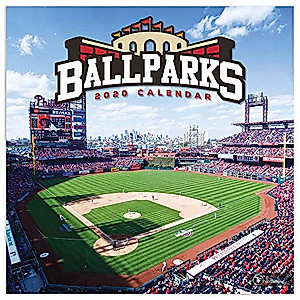 2020 Ballparks Wall Calendar