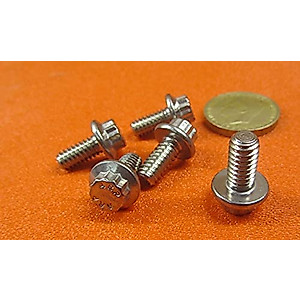 18-8 Stainless Steel 12 Point FT Bolts 1/4"-20 Thread x .500 Length 5 pcs