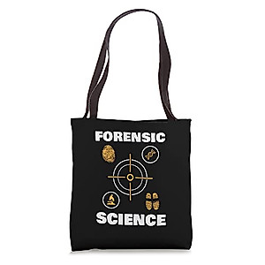 Forensic Science Crime Scene Evidence DNA Criminology Gift Tote Bag