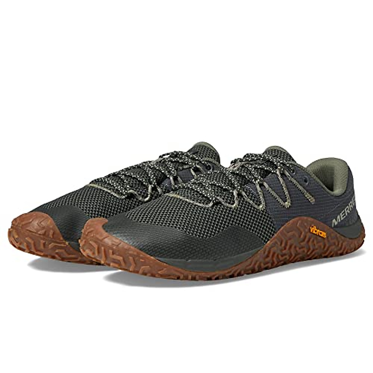 Merrell Men's Trail Glove 7 Sneaker, Pine/Gum, 9