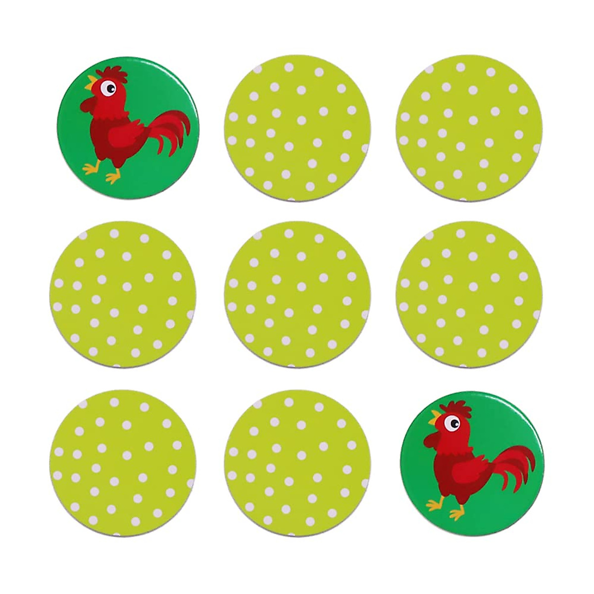 KiDEPOCH Memory Match Game – 16 Matching Pairs Preschool Memory Games Featuring Barnyard Element, Non Toxic Educational Memory Matching Game, Perfect for Kids, Toddlers, 3 Year Old or Up