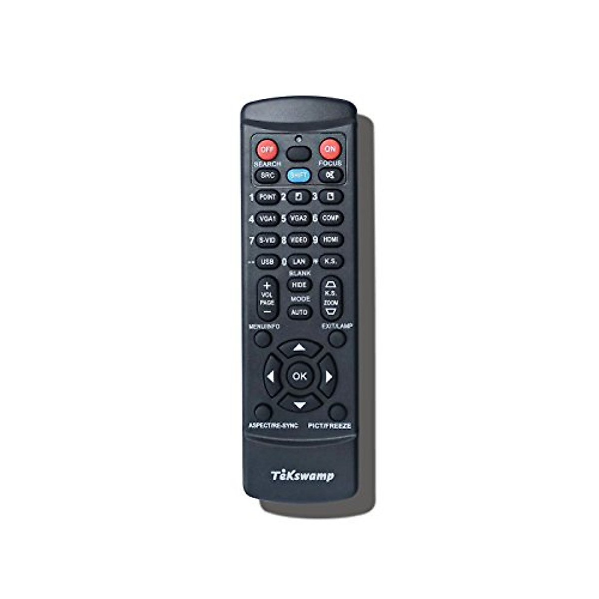 Remote Control for Optoma TX1080 Projector by Tekswamp