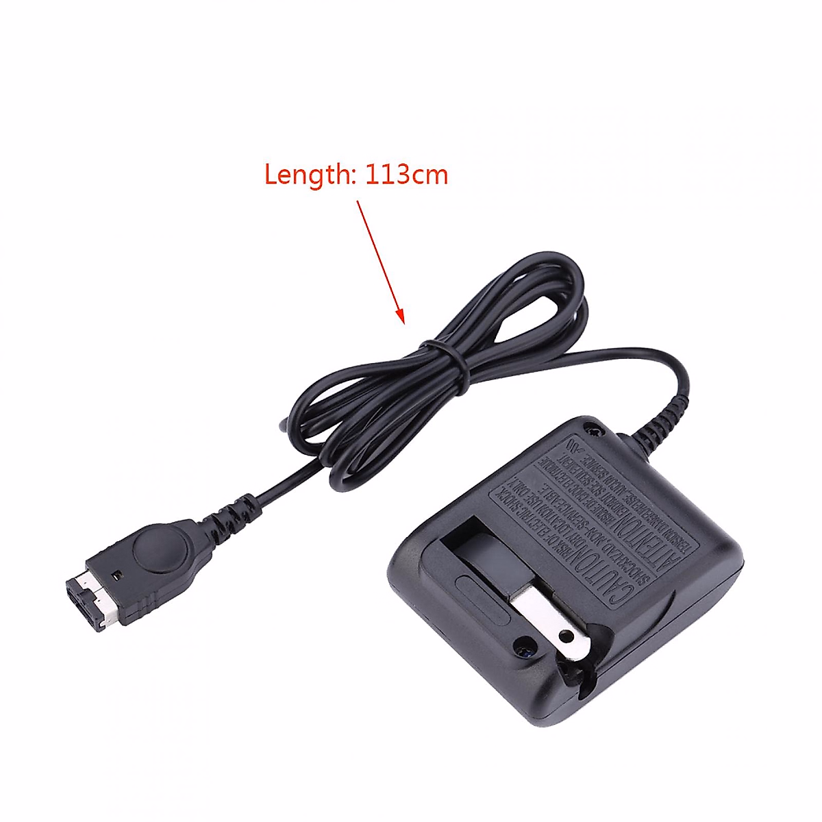 Wall Charger for NDS GBA SP Game Console, Wall Charger Adapter US 2-pin Plug for NDS Gameboy Advance GBA SP Game Console US Plug 110-240V, 113cm/ 44.5inch