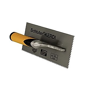 SCHLUTER KERDI TROWEL - 1/8in x 1/8 in Square Notch
