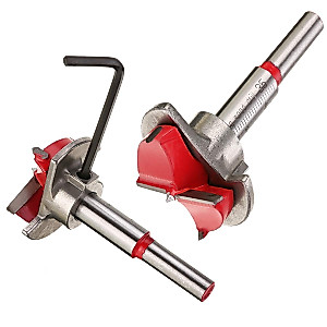 HJ Garden 35mm Forstner Bit Hinge Boring Hole Saw Drill Bit Tungsten Carbide Woodworking Hole Opener Tools