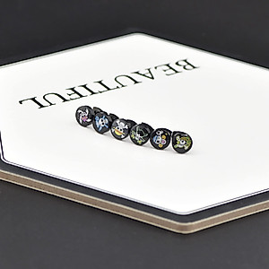 One Piece Anime Earrings for Women Men Stud Earring 6 Pairs (set 1)