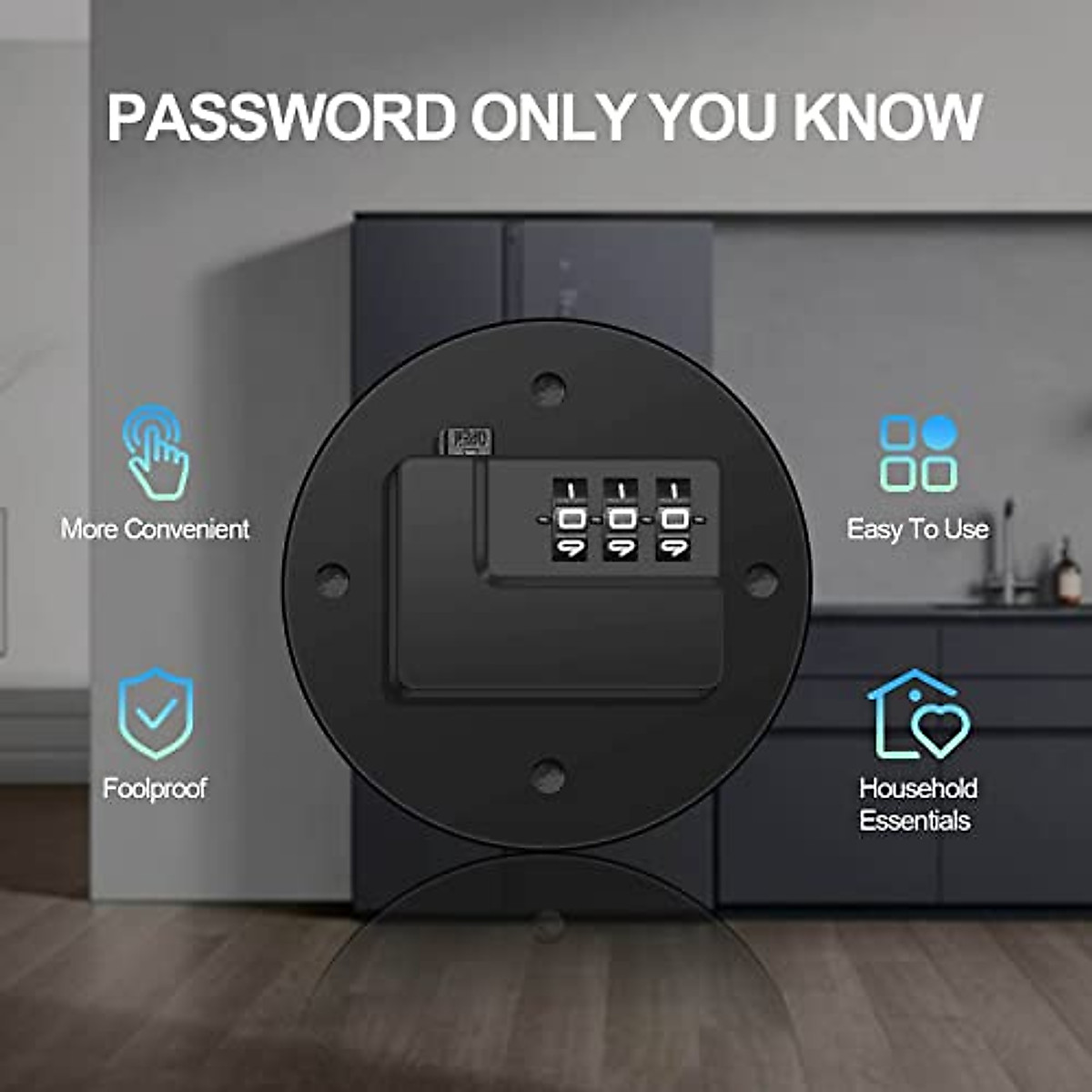 2 Pcs Fridge Lock, Refrigerator Lock, Secure Your Fridge with Our Combination Lock!, no Keys Needed! This Pantry Lock Works on fridges, freezers, cabinets, Drawers, and Even Toilet Seats.