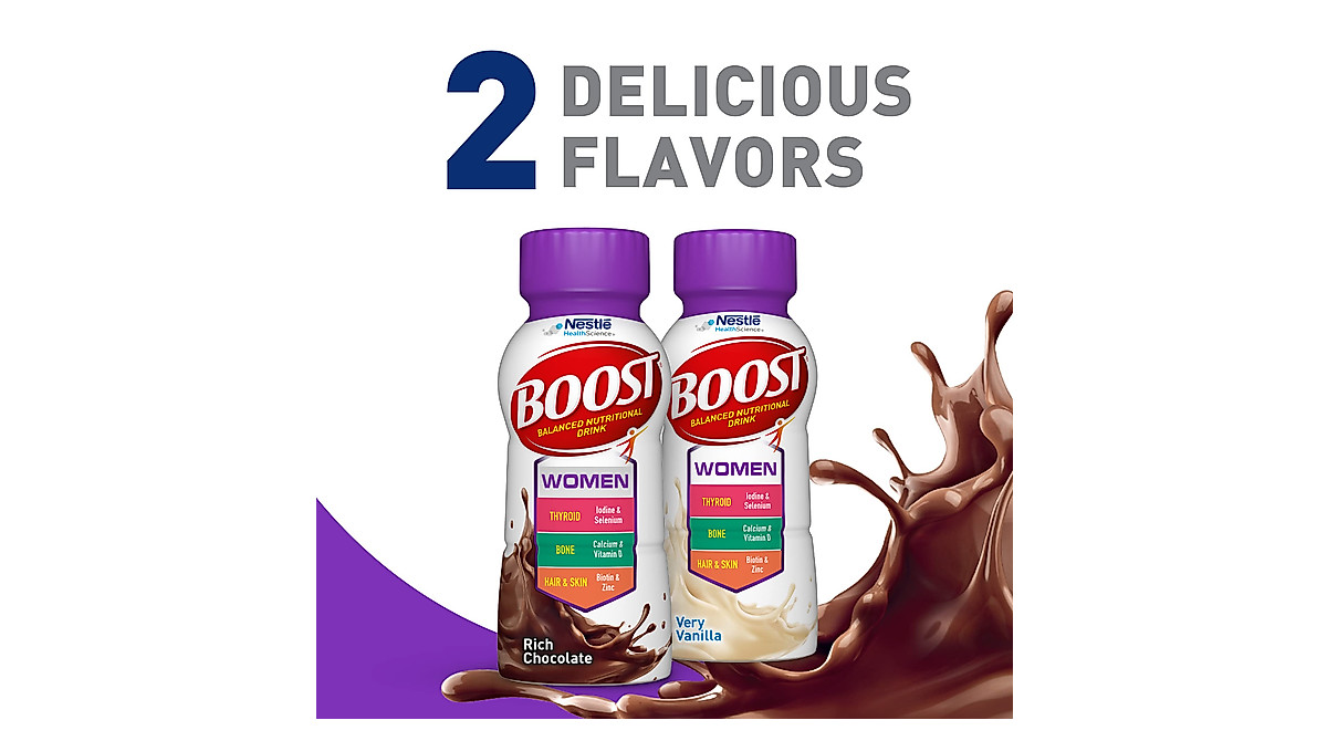 BOOST Women Nutritional Drink - Rich Chocolate Flavor