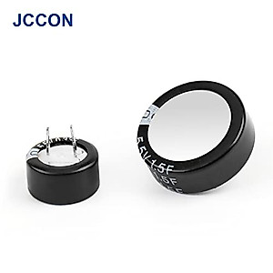 PIKIS 5.5V Super Capacitor V-Type Supercapacitor 0.1F 0.22F 0.33F 0.47F 0.68F 1F 1.5F 4.0F Super Capacitor Button Capacitance (Size : 5.5V0.47F-V)