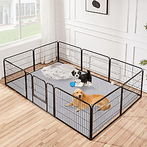 Dog Pee Pad Washable 82x82 Extra Large, Fast Absorption Reusable Puppy Pads, Waterproof Pet Training Pads,Non-Slip Whelping Pad for Dog Playpen, Incontinence, Housebreaking