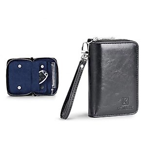 KENARK KK1-DB Portable Faraday Bag - Protect Vehicle Key from Signal Amplification & Cloning - Black, 1 Pouch, None, Cars, Trucks, Motorcycles
