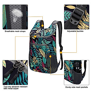 G4Free Lightweight Packable Hiking Backpack for Men Women Small Hiking Daypacks Foldable Shoulder Pack Casual Outdoor Bag 11L