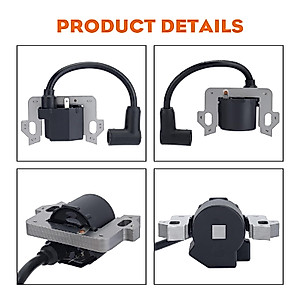 Honda GCV160 Ignition Coil for Honda GCV135 GCV190 GSV160 GSV190 GC135 GC160 GC190 GC160A GC160LA GC190A GC190LA Engine HRB216 HRR216 HRS216 Lawn Mower 30500-ZL8-014 30500-ZL8-004 30500-Z0J-003
